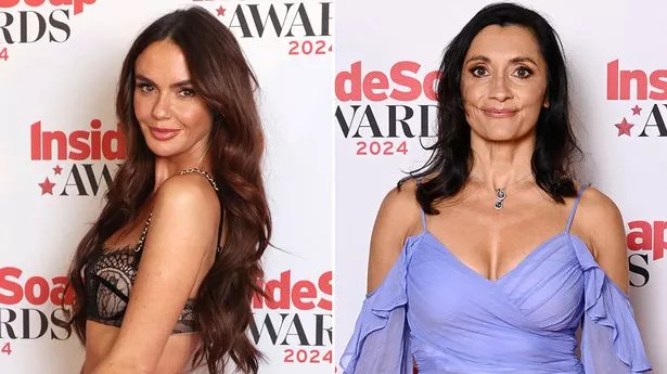 Rebecca Sarker and Jennifer Metcalfe dazzle in daring looks at Inside Soap Awards – Daily News